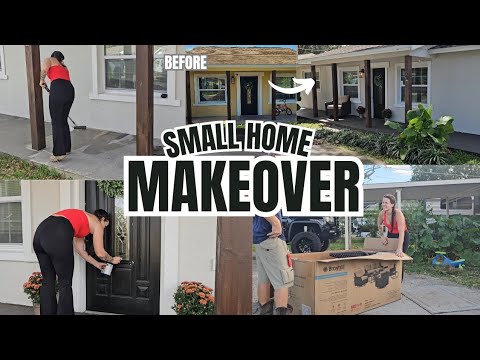 Fixing up my small house / curb appeal on a budget ! 1,200 Sqft home ...