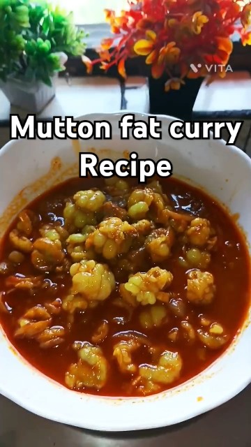 Quick and easy mutton fat curry recipe#trending#cooking#food - YouTube