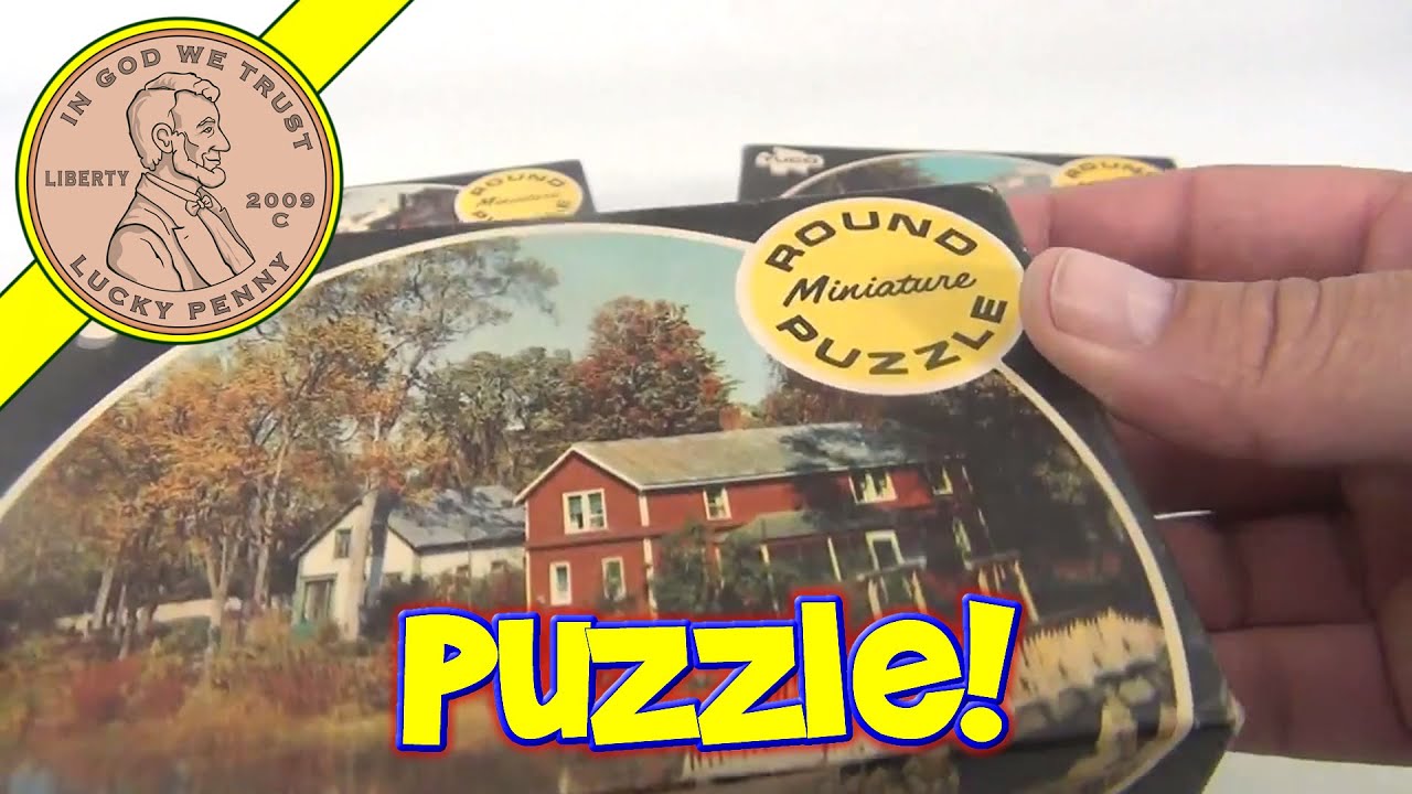 Tuco Round-Shaped Jig Saw Puzzles - Mt. Shuksan, Autumn Reflections ...