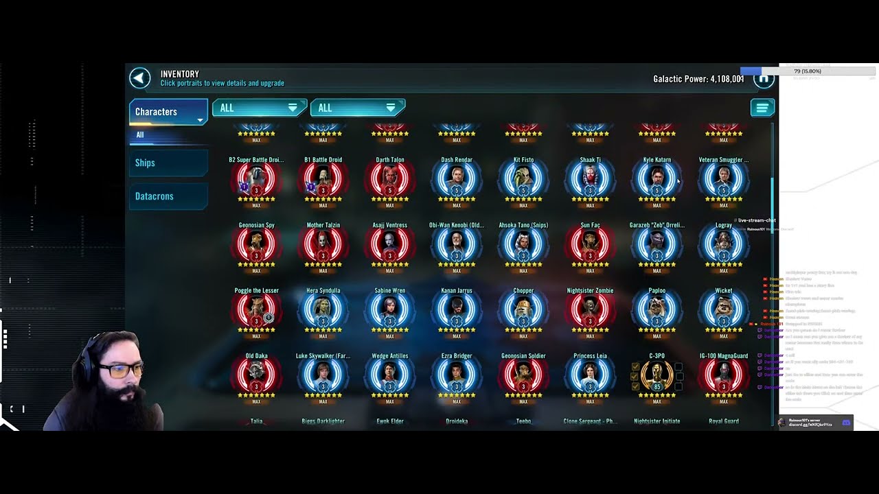 SWGOH | Star Wars Galaxy of Heroes | F2P Afternoon Upkeep and Battles ...