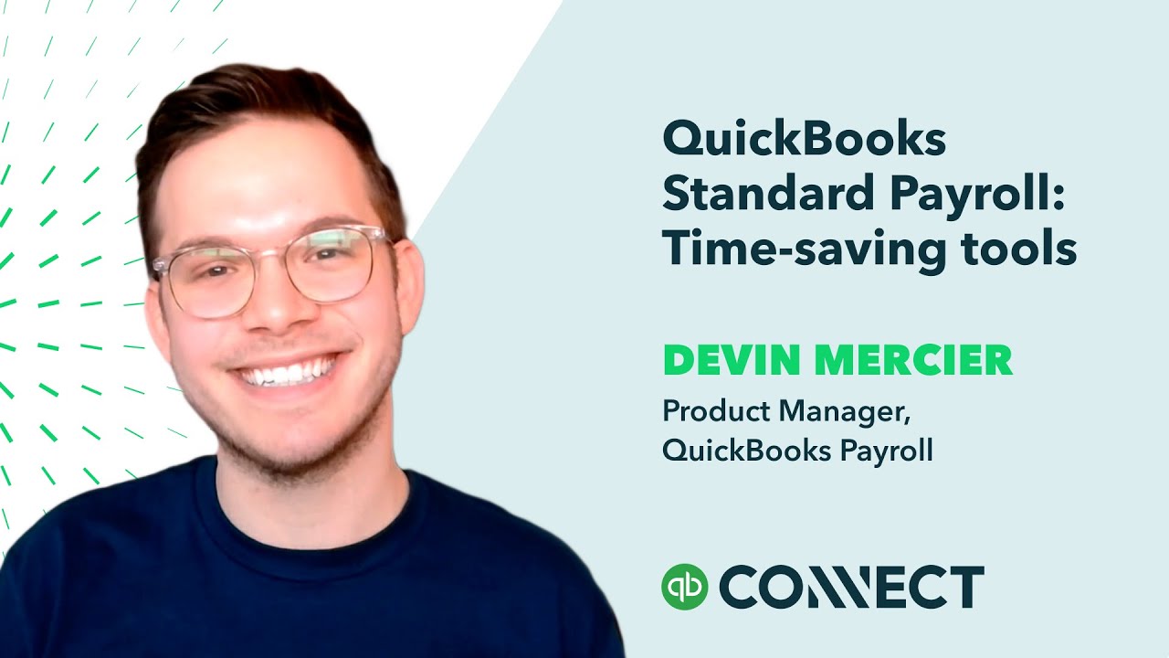 QuickBooks Standard Payroll: Time-saving tools - YouTube