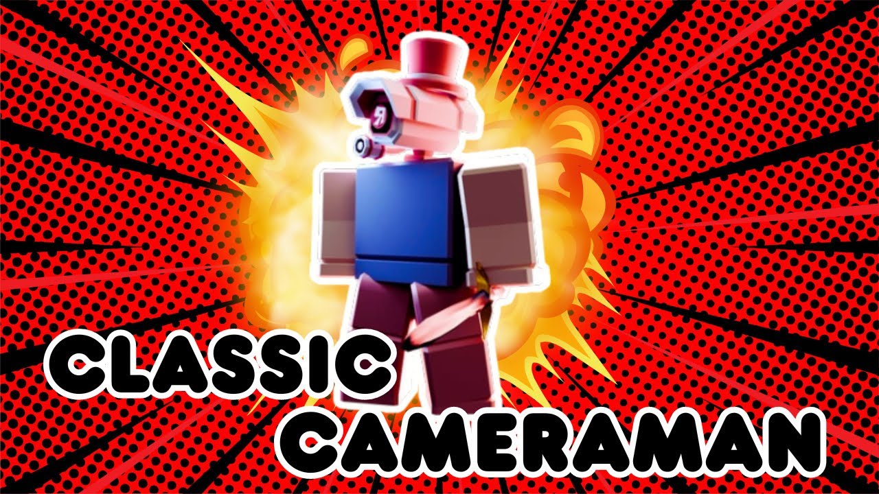 CLASSIC CAMERAMAN - Skibidi Toilet Tower Defense - ROBLOX - YouTube