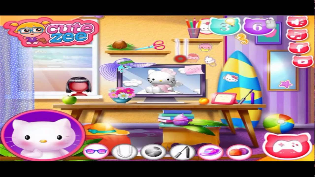 Baby Hazel Game Movie -Hello Kitty Summer Break - New Movies 2015 - YouTube