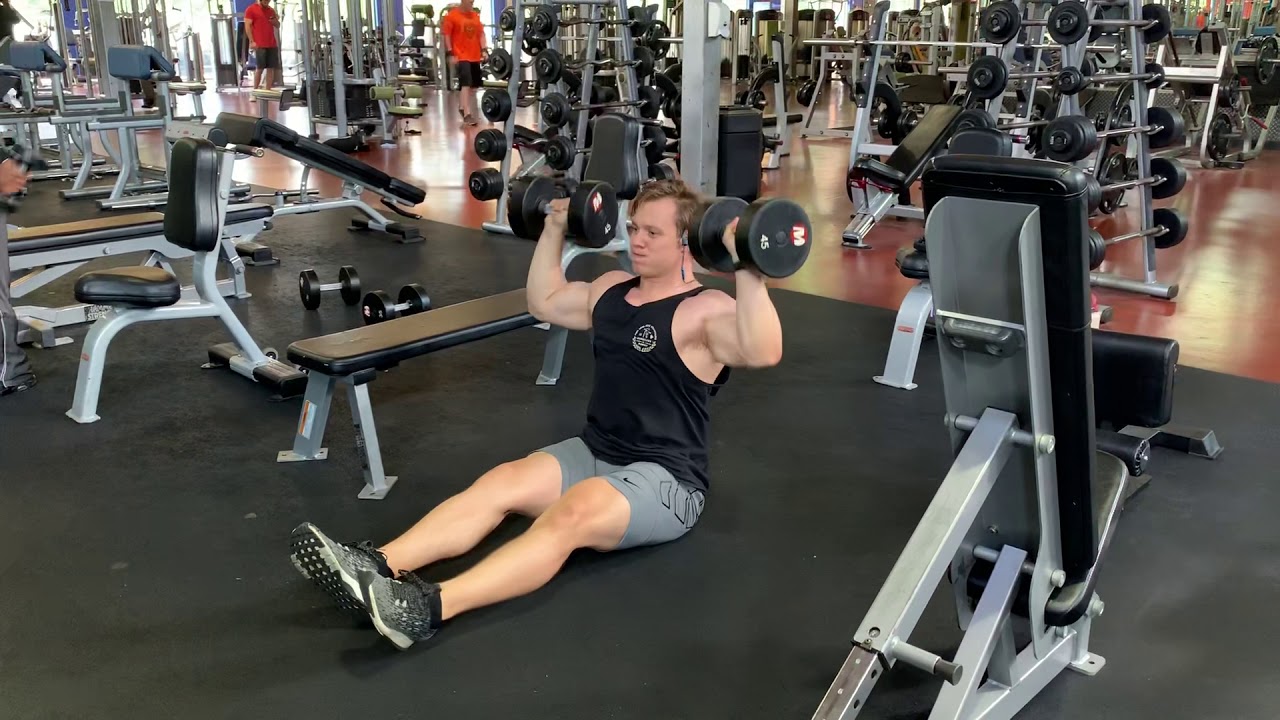 Overhead Z Press - YouTube