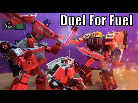 Transformers Duel For Fuel — Stop Motion Film (Transformers Stop Motion ...