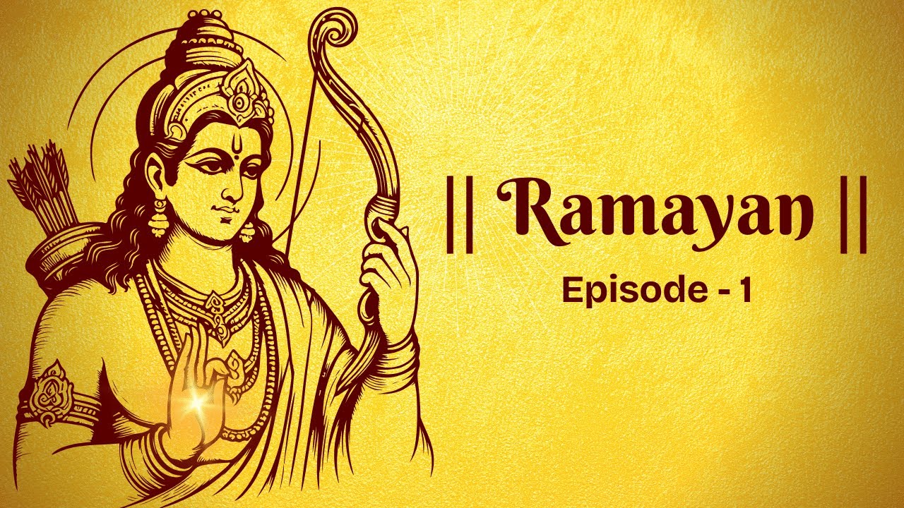 Ravindra Jain Ramayan with Bhajan - Part 1 | Ravindra Jain song ramayan ...
