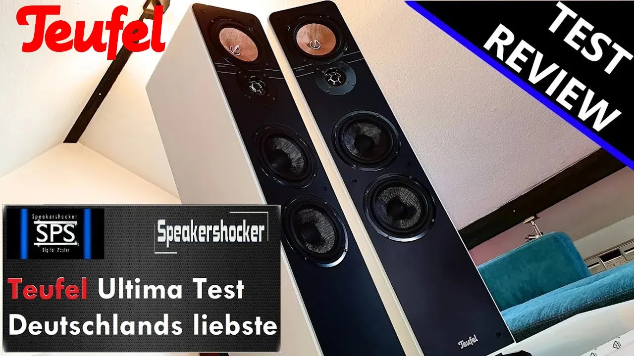 Teufel Ultima 40 Günstige Hi-Fi Lautsprecher im Test | Review ...