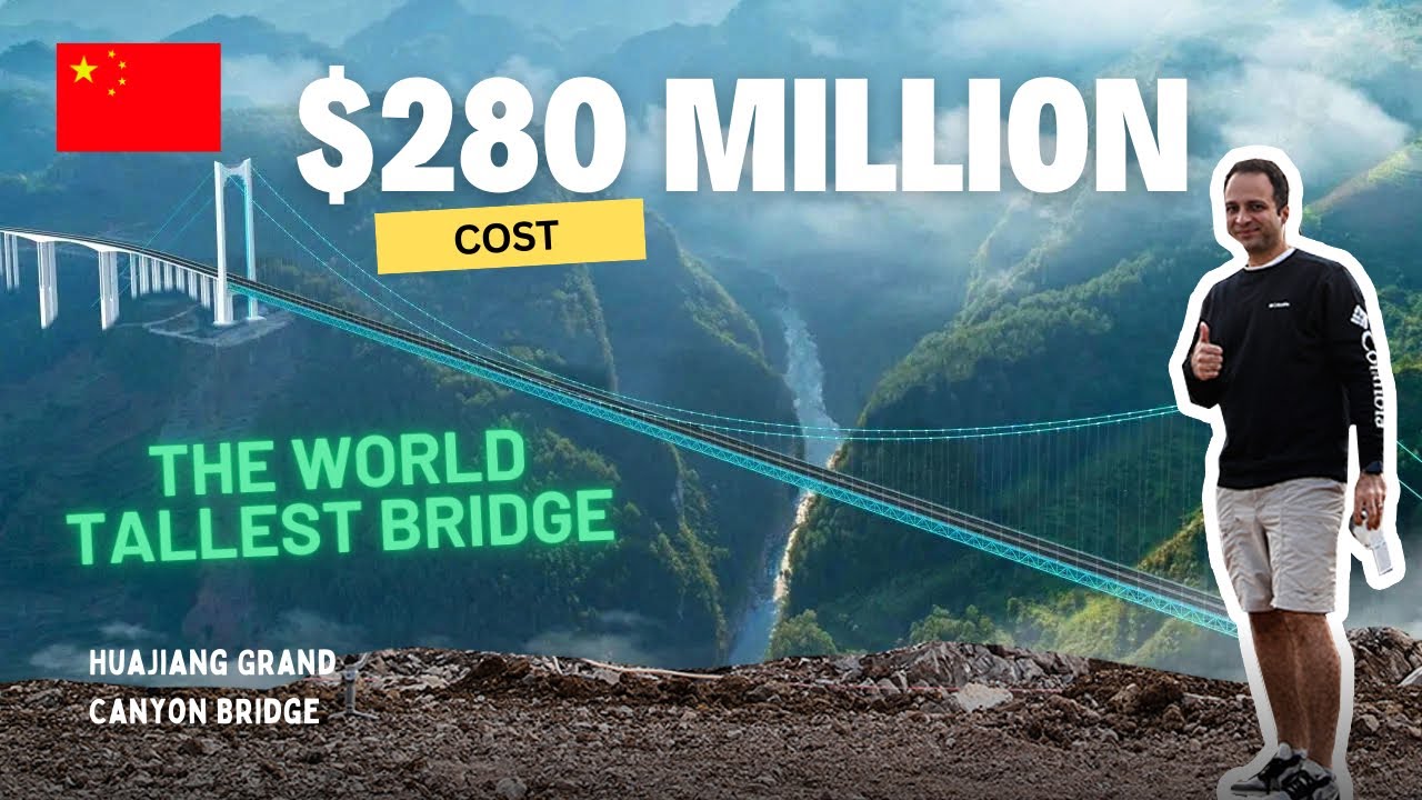 China’s New World Record in Engineering | Huajiang Grand Canyon Bridge ...