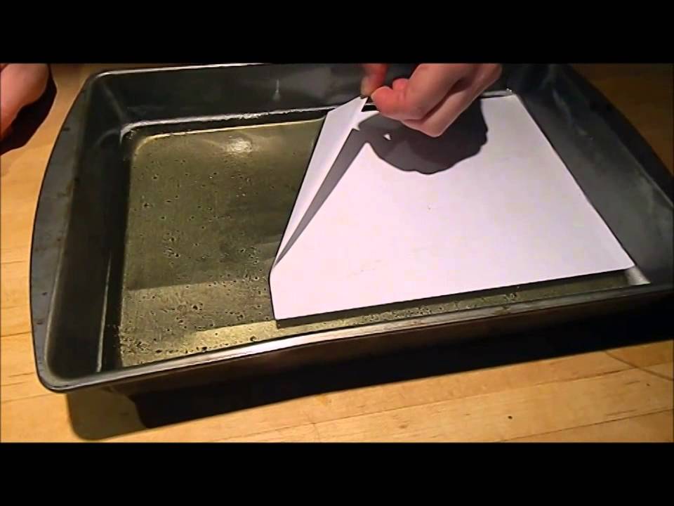 Hectograph printing - aka. 1940s copier - YouTube