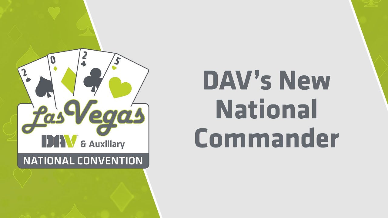 DAV National Commander Coleman Nee's Acceptance Speech - YouTube