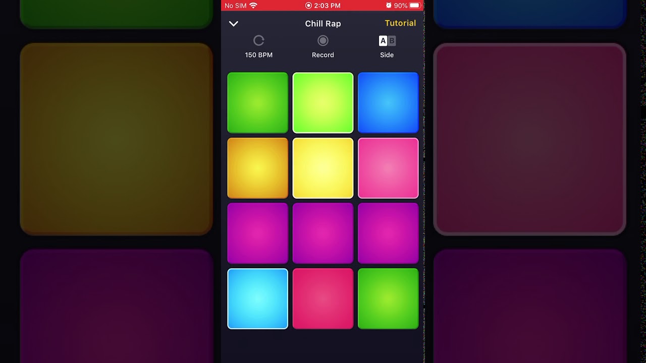 Chill rap drum pad machine - YouTube
