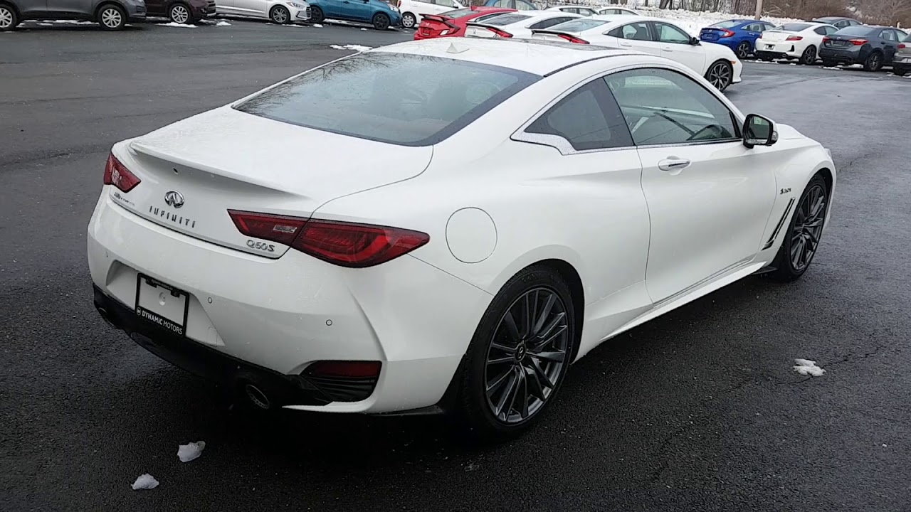 2017 Infiniti Q60S Red Sport Exterior Walkaround - YouTube