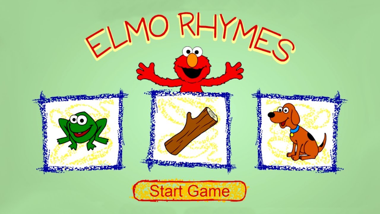 Sesame Street's - Elmo Rhymes (PC,Flash) Longplay - YouTube