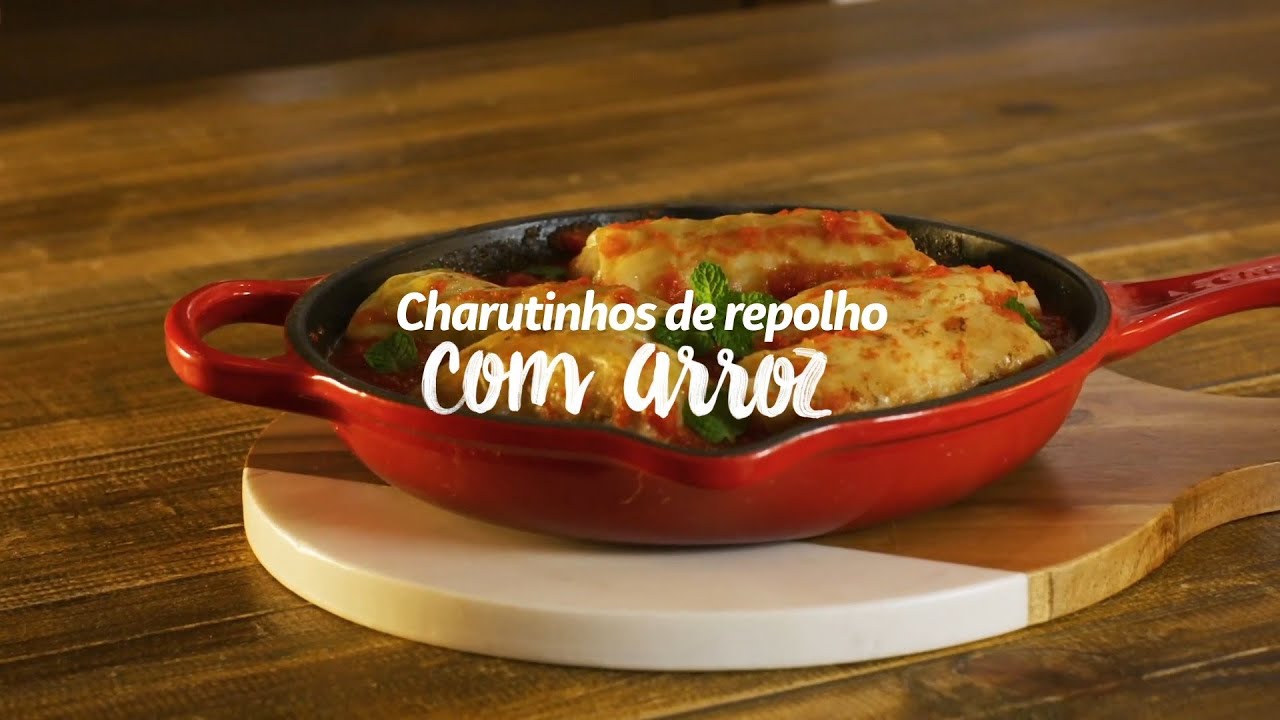 Charutinhos de repolho com arroz | Vídeo Receita Urbano 2020 - YouTube