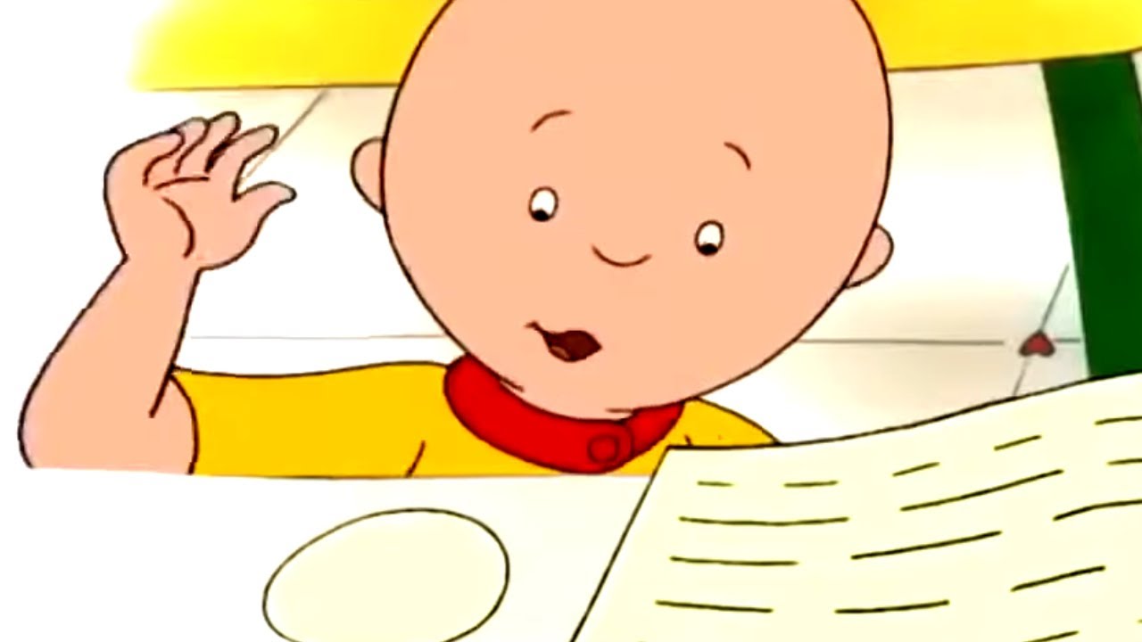 Caillou Can Cook | Caillou Cartoon - YouTube