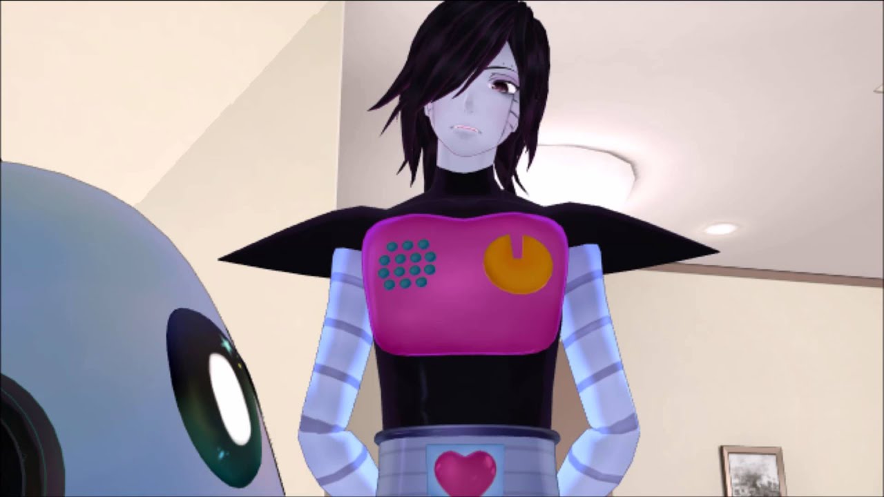 MMD x Undertale - When Napstablook catches Mettaton partying last night ...