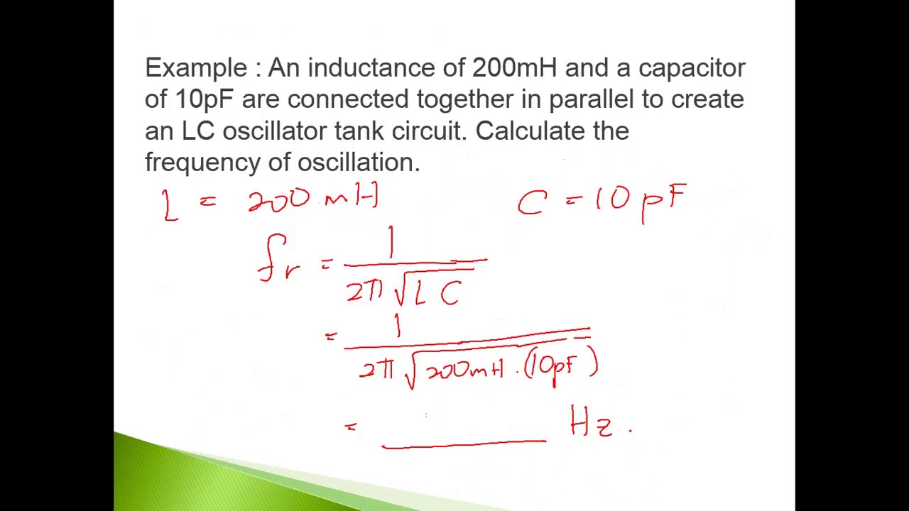 Chapter 2 Part 3: Types of Lc Oscillator - YouTube