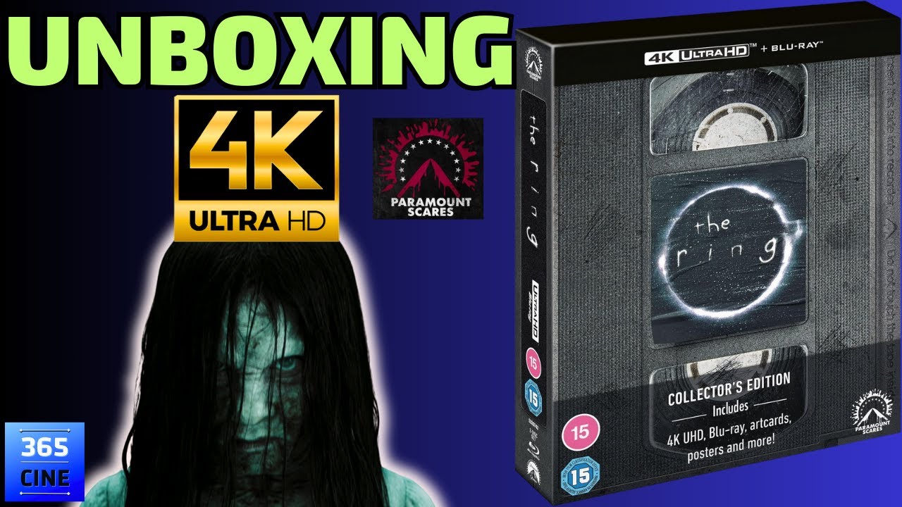 The Ring 4k Ultra HD Blu-ray Collector's Edition Steelbook Unboxing ...