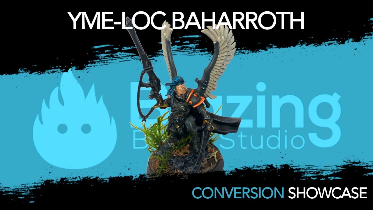 Yme-Loc Baharroth | Warhammer 40k | Aeldari - Conversion Showcase - YouTube