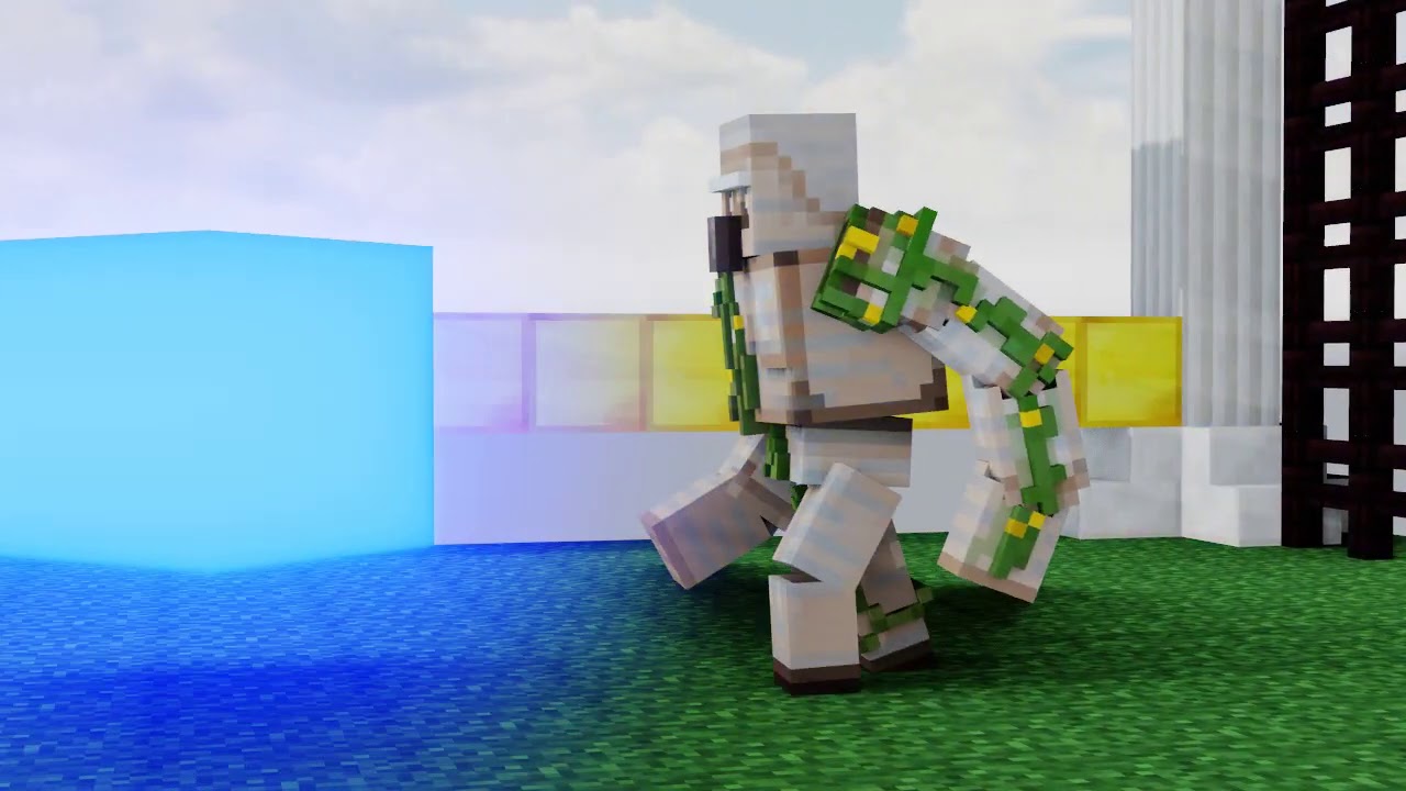 Test Minecraft Animation 3d #2 - YouTube