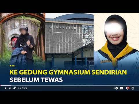 Gelagat Ajeng Mahasiswi UPI Bandung Terekam CCTV Masuk ke Gedung Gymnasium Sendirian Sebelum Tewas