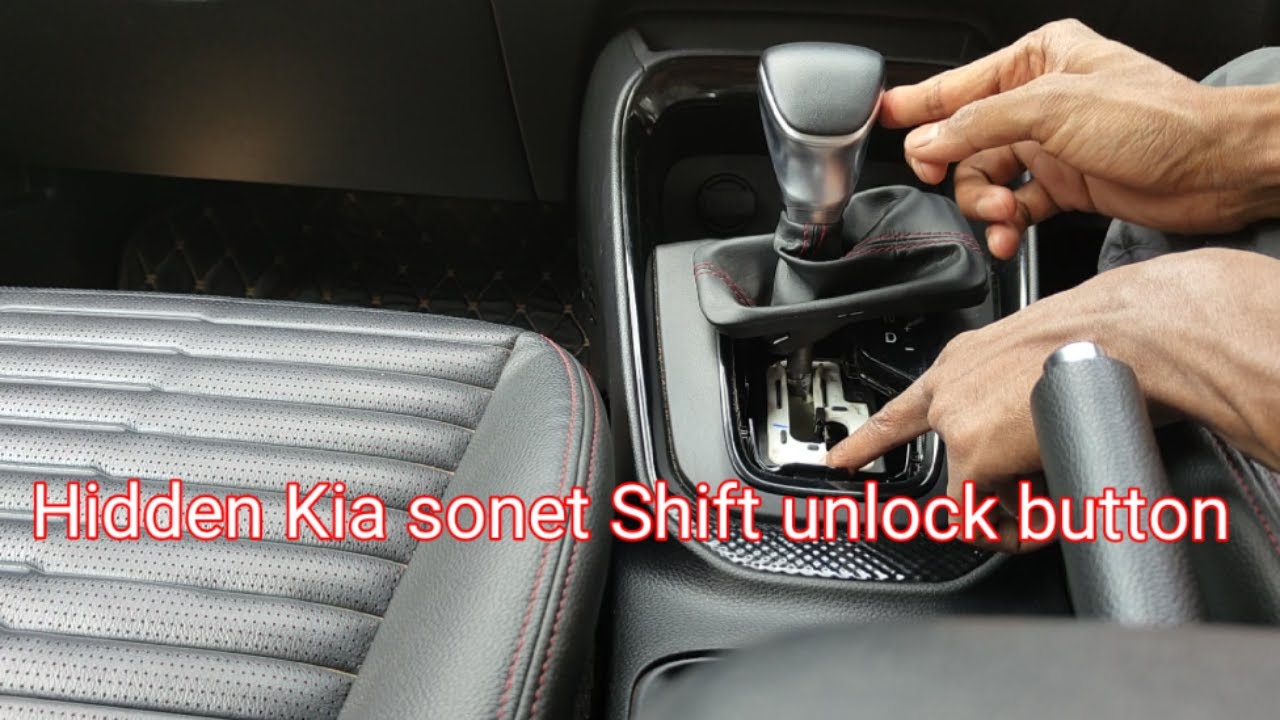 Kia Hidden Shift Unlock button. - YouTube