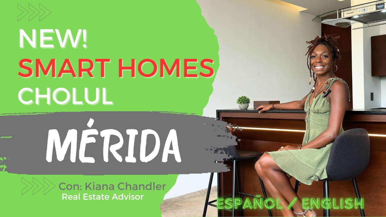 2 BR smart home for sale in Merida / Townhouse de 2 recámaras com ...
