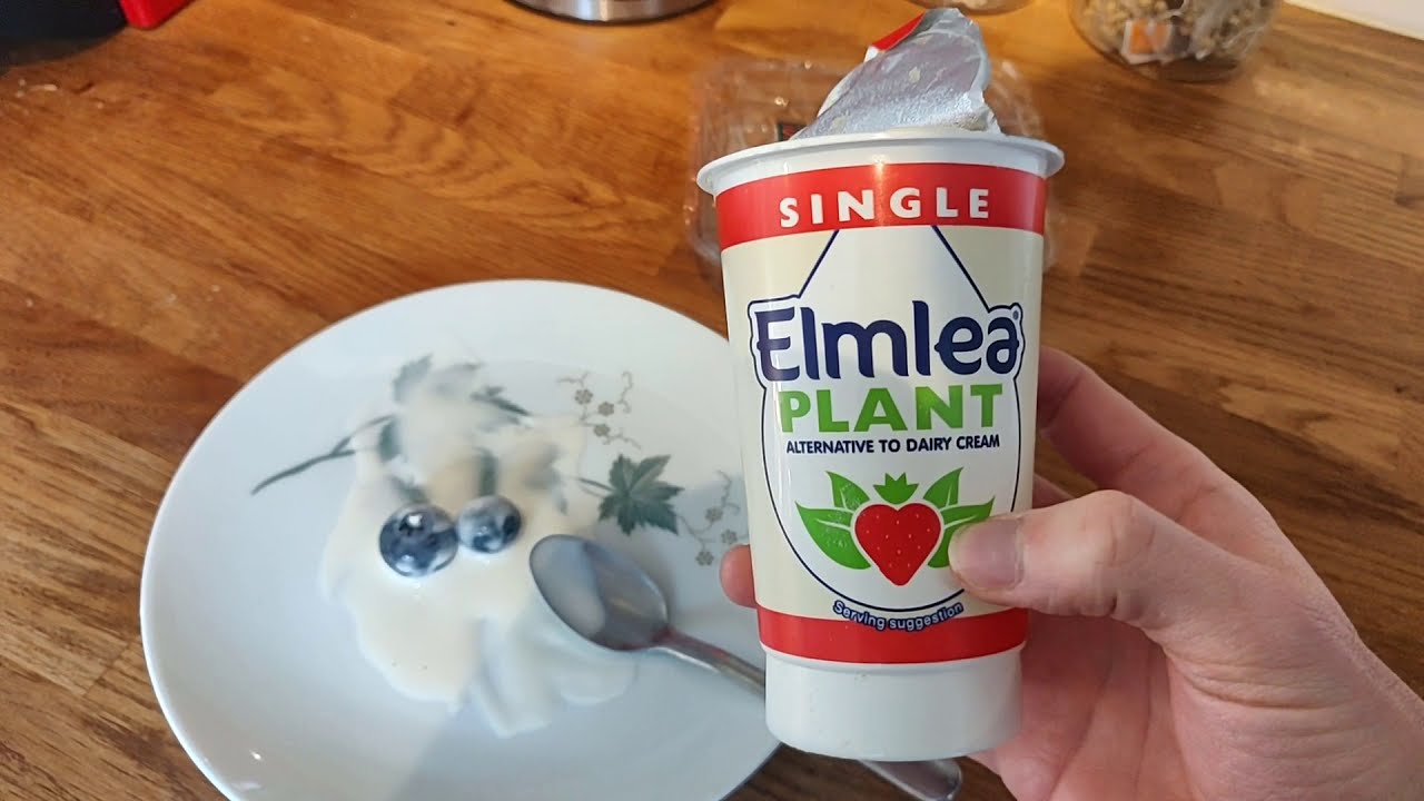 Elmlea Plant Single Cream | Taste Test - YouTube