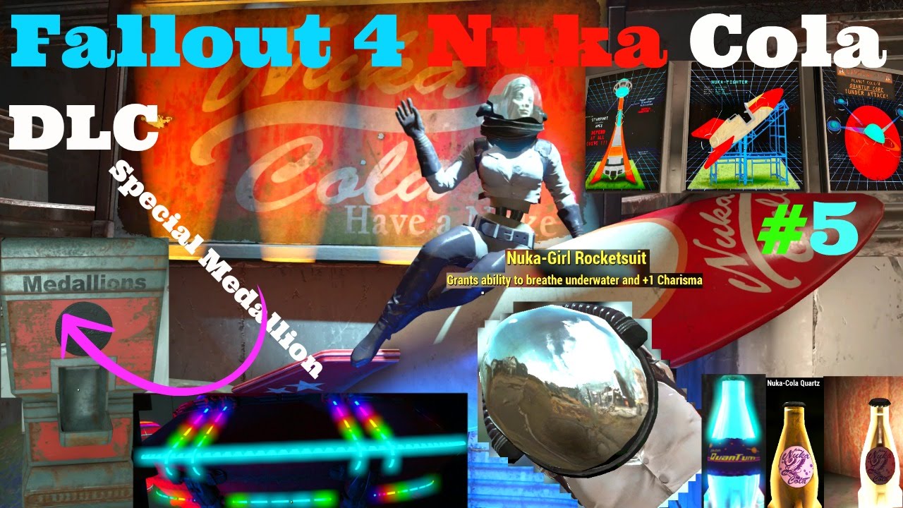 Fallout 4 Nuka World Galactic Zone Rare Nuka Girl Rocketsuit