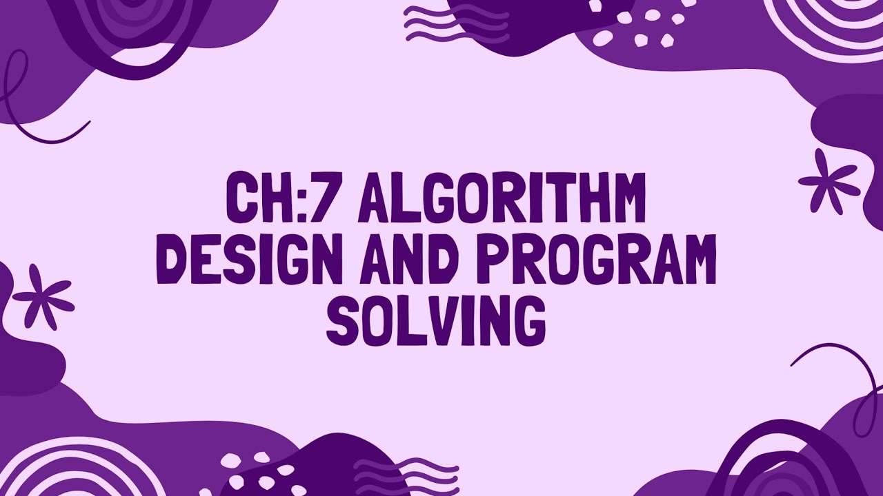 IGCSE Computer Science | Algorithm designing and problem solving - YouTube
