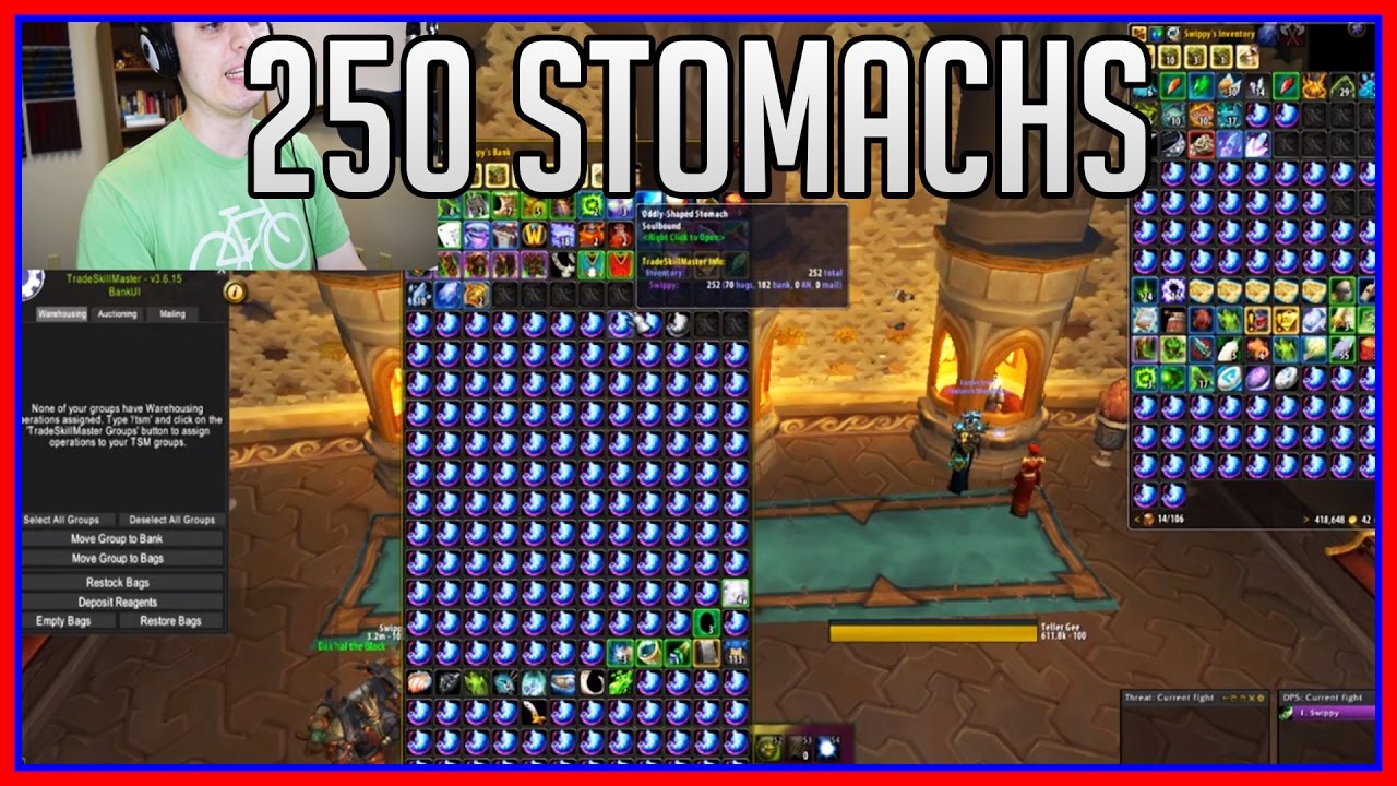 Opening 250 Oddly-Shaped Stomachs | WoW Gold Guide - YouTube