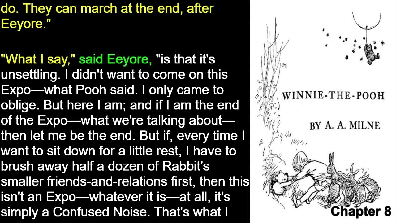 Winnie The Pooh | Chapter 8 IN WHICH CHRISTOPHER ROBIN LEADS AN ...