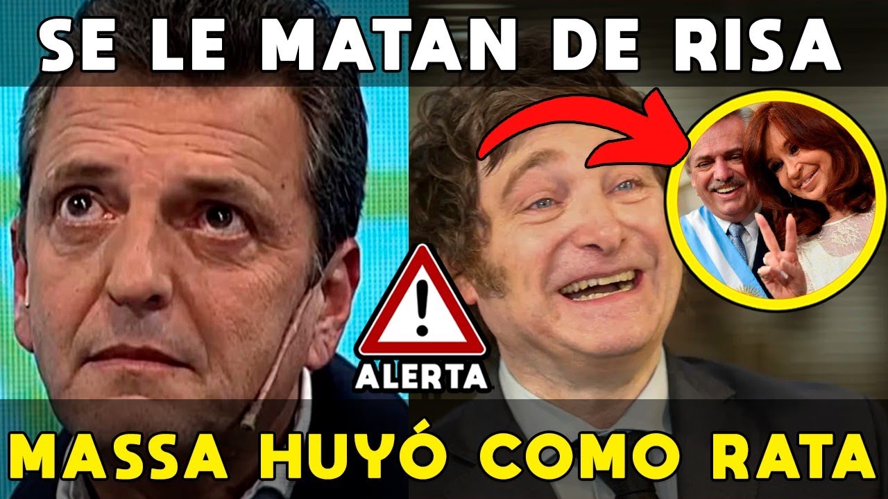 MASSA HUYÓ COMO RATA Y SE LE MATAN DE RISA 🔥 - YouTube