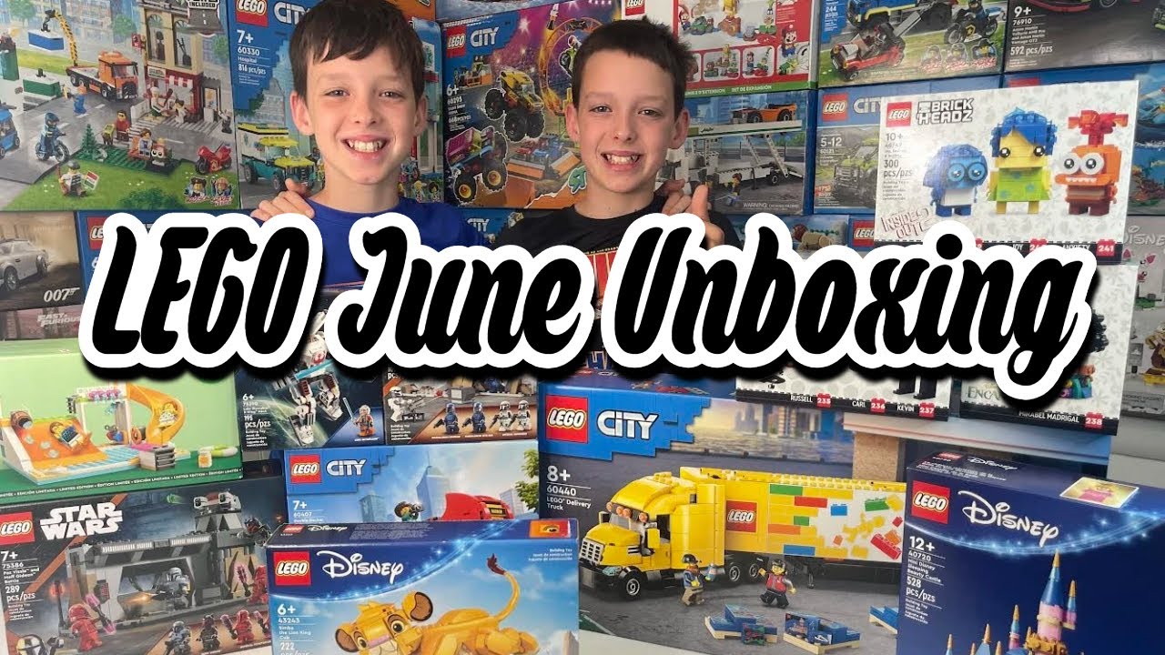 LEGO Unboxing June 2024! - YouTube