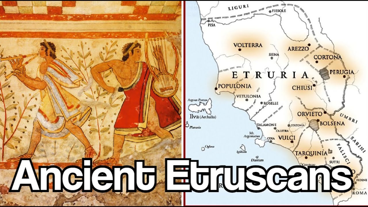 Map Of Etruscians