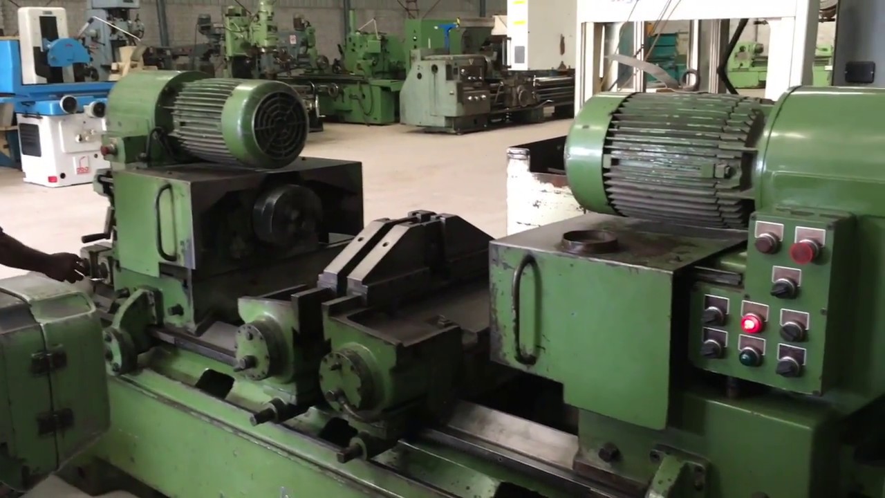 Facing & Centering Machine - Tovaglieri - YouTube