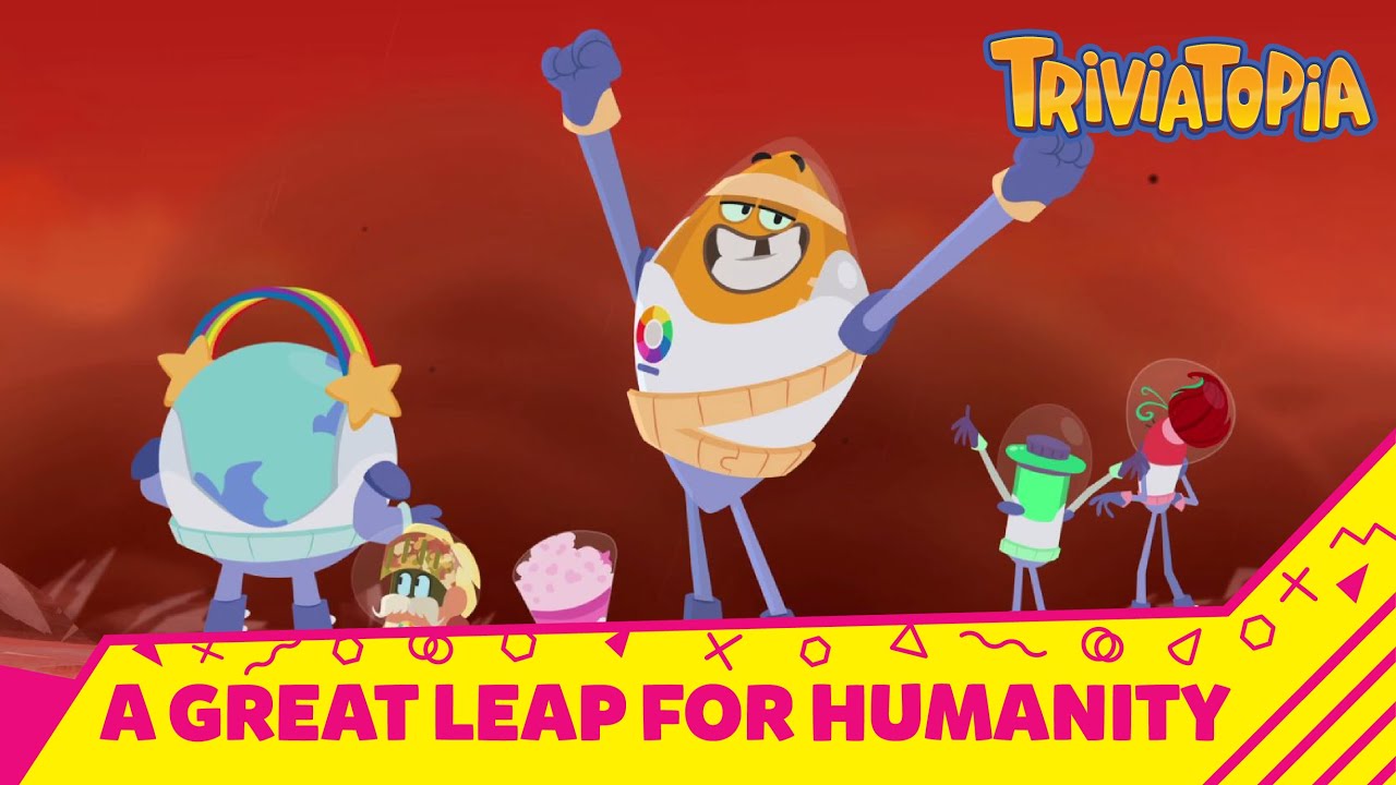 09 - A great leap for humanity 🌍👩🏼‍🚀🏀🚀 | Triviatopia | etermax - YouTube