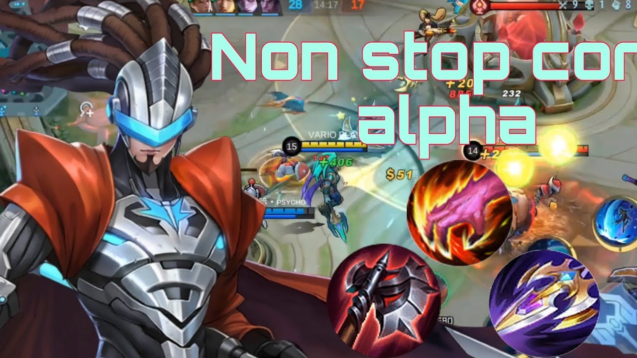 Alpha solo core play 4 games to reach legend after end season - YouTube