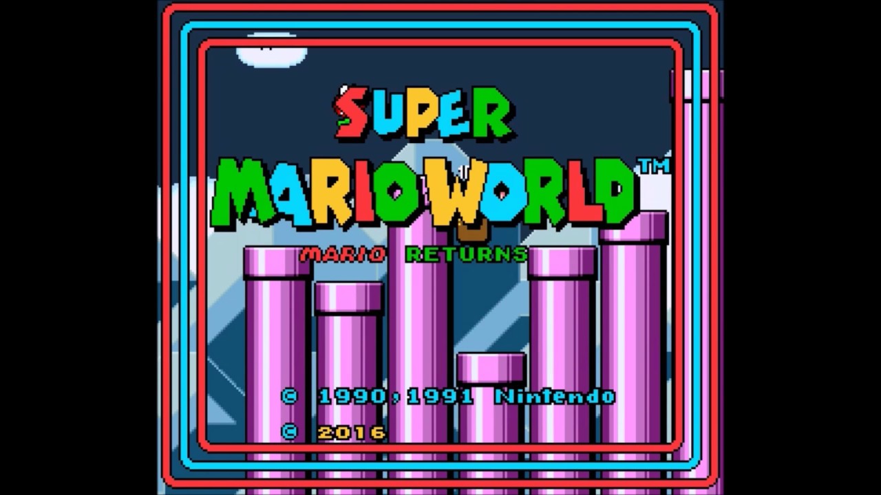 SMW Rom Hack Work In Progress - YouTube