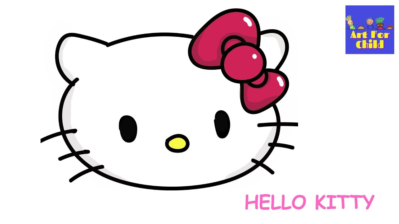 How To Draw Hello Kitty | Cute Easy Drawing Tutorial I Step by Step ...