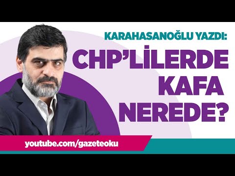 KARAHASANOĞLU CHP'Yİ FENA BOMBALADI: ONLARDA KAFA NEREDE? #AliKarahasanoğlu