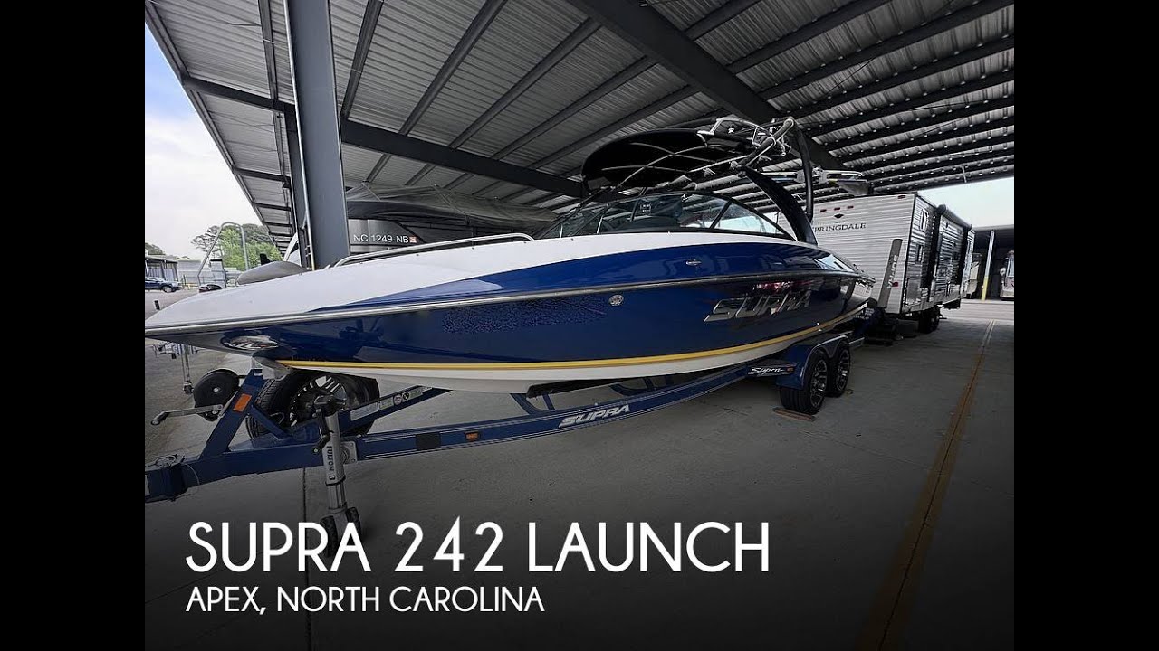 Used 2011 Supra 242 Launch for sale in Apex, North Carolina - YouTube