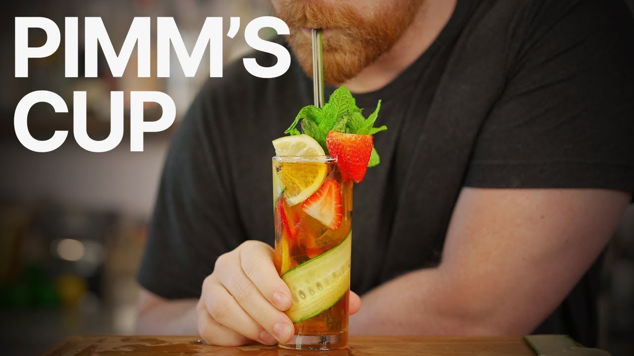How To Make The Refreshing Pimm's Cup - YouTube