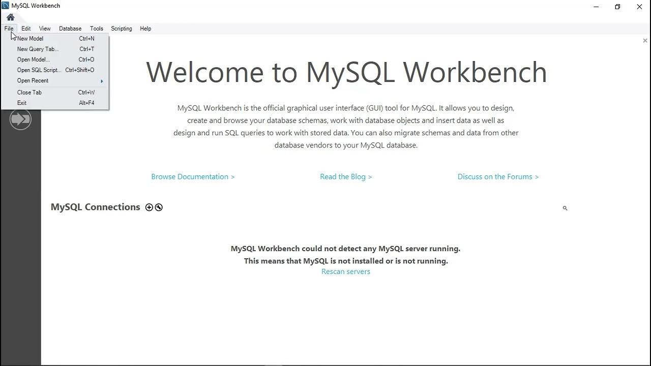 Exportação E Importação De Base De Dados Mysql Xampp Mysql Workbench Para Der Youtube