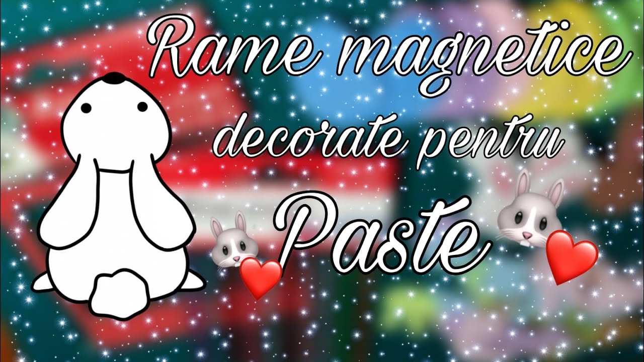 Idei rame magnetice de Paște🐰|Easter magnetic frame idea|Идея ...
