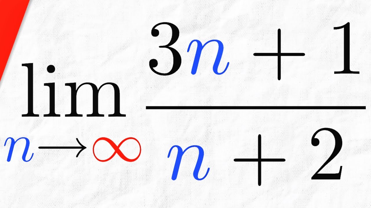 Proof Sequence 3n 1 n 2 Converges To 3 Real Analysis YouTube