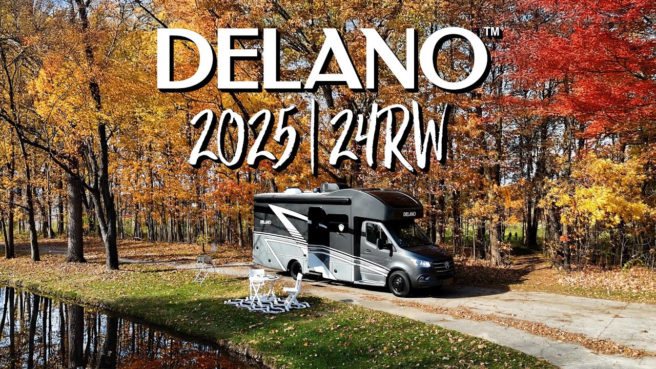 2025 Delano 24RW | Dinette, Theater Seats & Queen Bed | RV Review - YouTube