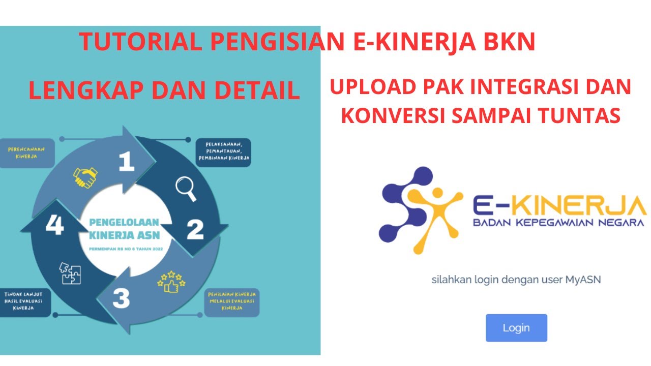 Tutorial Video Pengisian E-Kinerja (E-KIN) BKN - YouTube