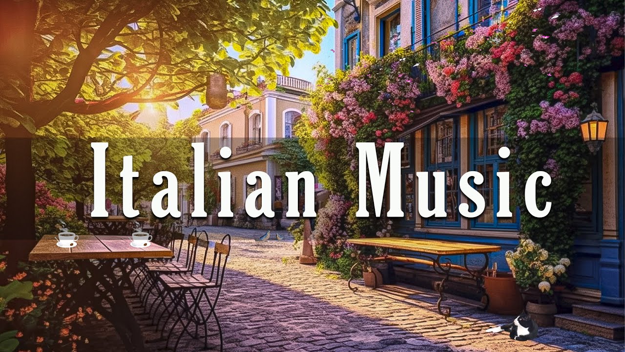 🌻🍄Sweet Bossa Nova Jazz Music with Italian Coffee Shop Ambience ...