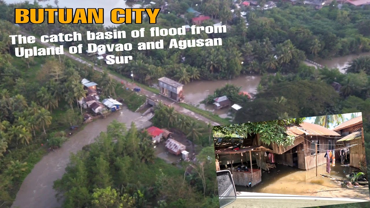 Tinuig nga baha sa Butuan/ some parts of Butuan are flooded - YouTube